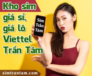 Kho sim Viettel giá sỉ, giá lô Trần Tâm
